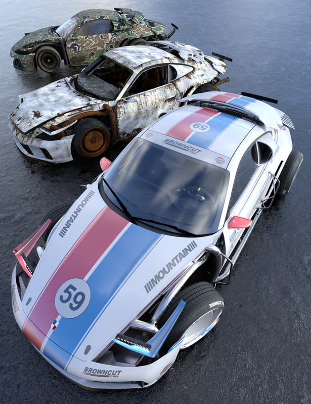 Gobos Light Textures V2.1 - BLENDER 4.1 2025 - Free Daz 3D Models