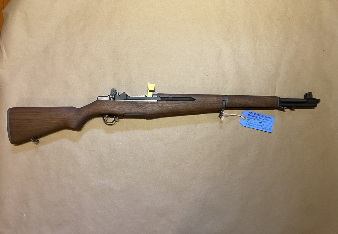 M1 Garand Rifle / CMP Expert Grade / Jan-1945 / WW-II / NO RESERVE ...