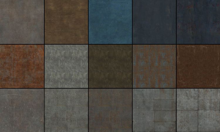 Textures Metal For 3dsMax Free Download