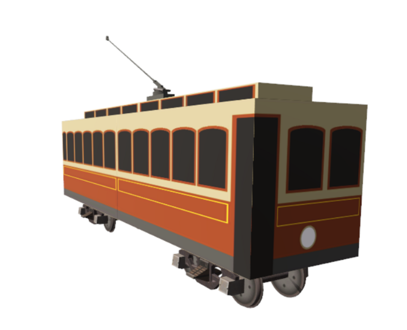 how to make a tram and route as a newbie! - British Trainz