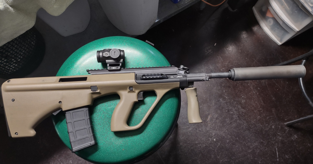 Just bought a aug what do I need as far as optics go? > Bullpup ...