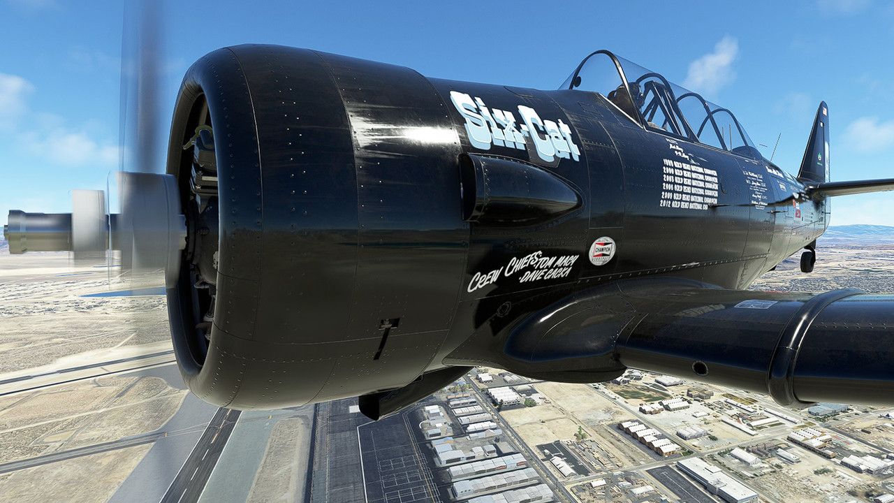 Reno's Air Race Champ on Texan-T6 - The AVSIM Screen Shots Forum - The ...