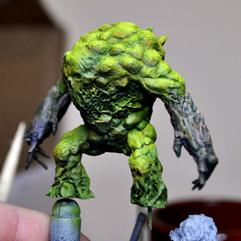 Nature invocator with imp | planetFigure | Miniatures