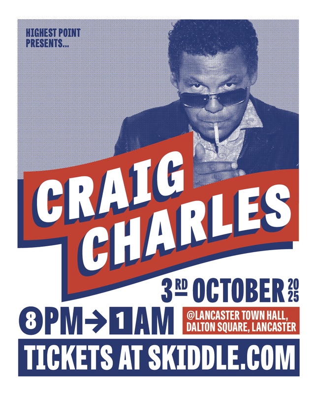 Craig Charles and Gok Wan to perform at Lancaster Town Hall events ...