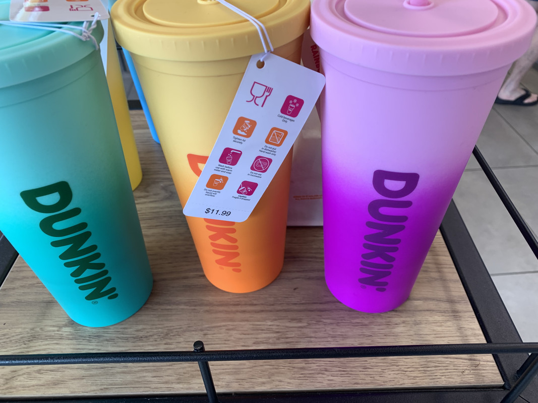 Do any of y’all collect Dunkin’ tumblers? Man some of them are so ...