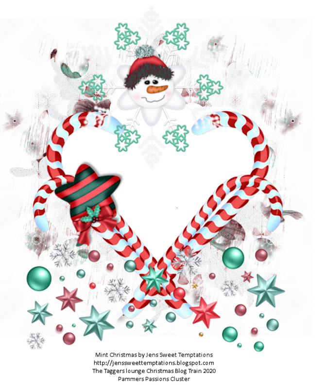 Pammers Passions Ttl Christmas Blog Train Mint Christmas Dec 7th