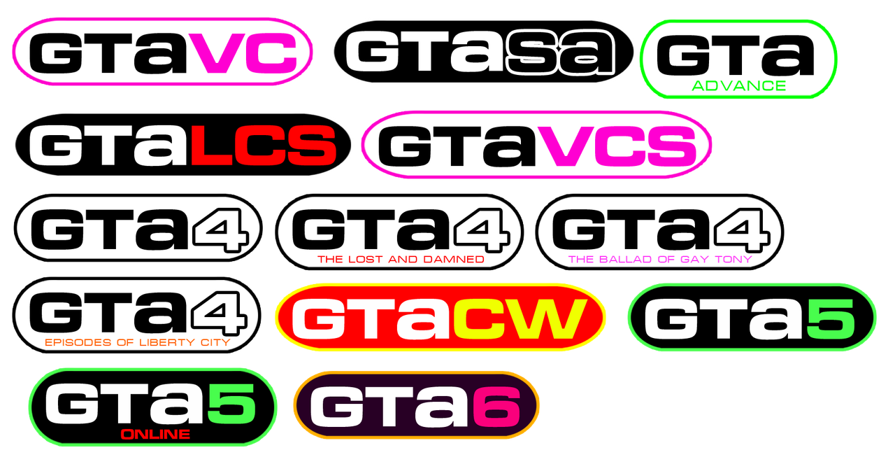 GTA Logos in GTA 2 style - Rockstar Games - GTAForums