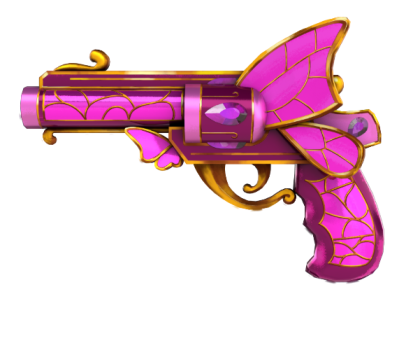 Pink Flutter Gun gun - MVSD Item value - 123Demands