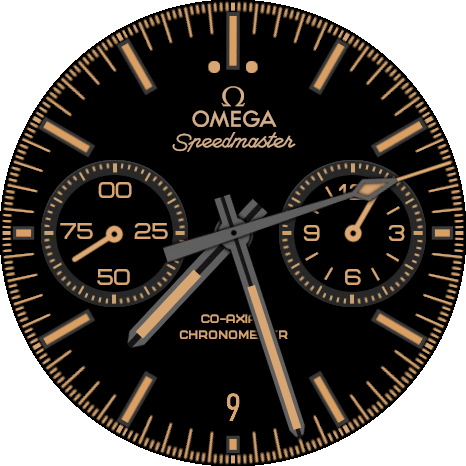 Omega Speedmaster Dark Side Of The Moon Vintage Black por mrbutthead ...