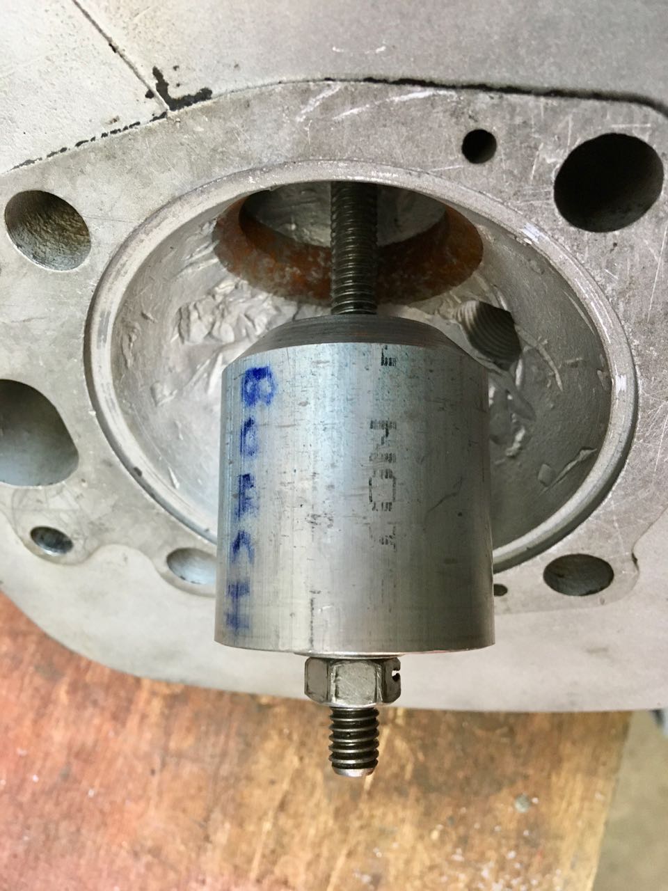 installing new valve guide — Postimages