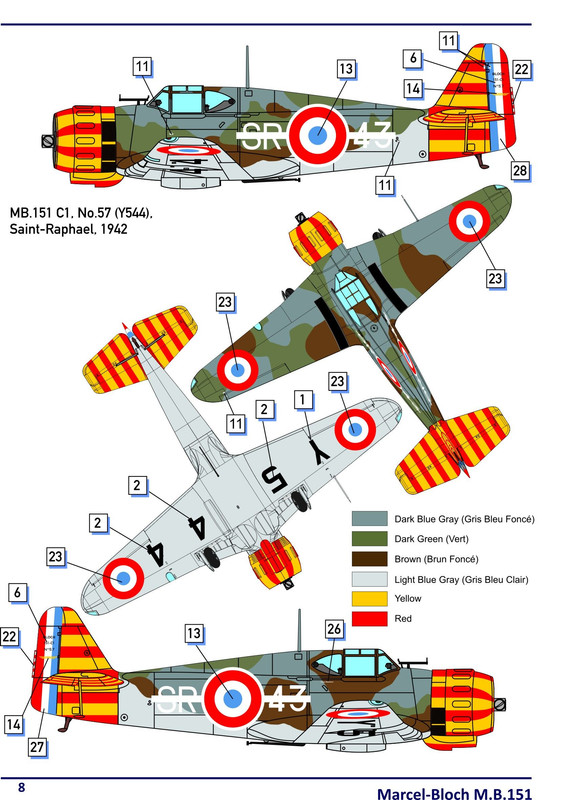 1/48 - Bloch MB.151/152/155 by Dora Wings - released - SBS upgrade set - Page 2 - The ...