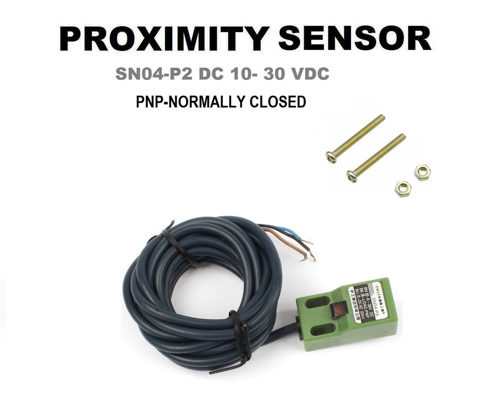 Elecrow SN04-P2 DC 3 Wire PNP NC 5-30 V Proximity Sensor Proximity ...