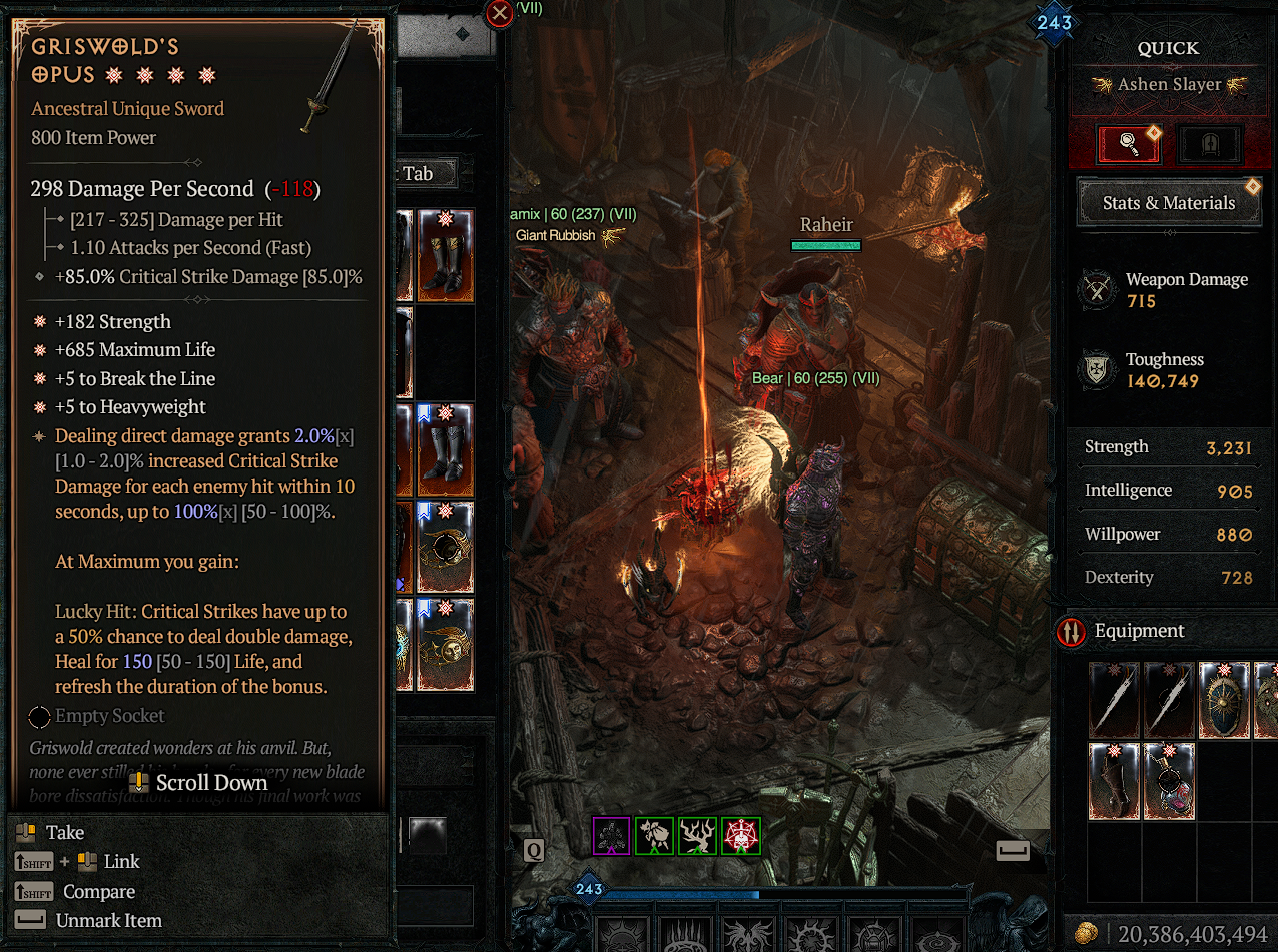 Perfect 4 Ga Griswold's Opus - Topic - d2jsp