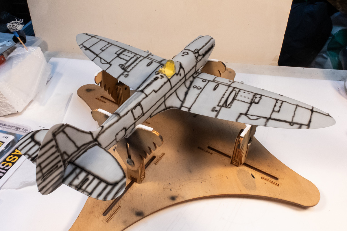 Tamiya 1/32 Spitfire XIVe Conversion (Laminar Flow Design) - Page 18 ...