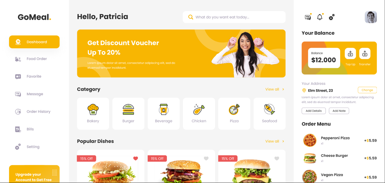 GitHub - francojnieva/Dashboard-Food: Proyecto que fue desarrollado para practicar y reforzar ...