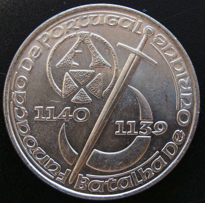 250 Escudos. Portugal (1989) 850º Aniversario de la fundación de Portugal