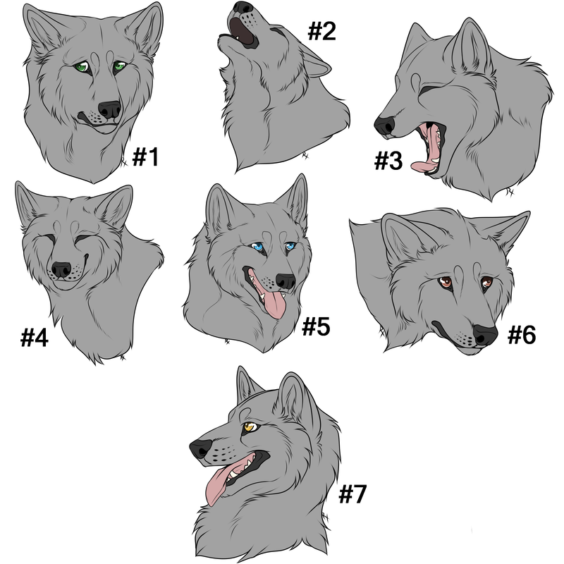 Wolf Play : Lycans YCH Shop (Open!)