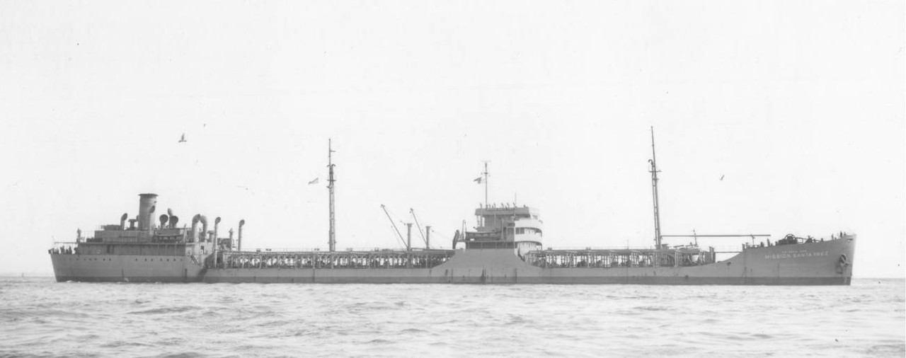 Tanker T2-SE-A2, USS Pamanset (AO-85) Escambia Class | Print 3D ...