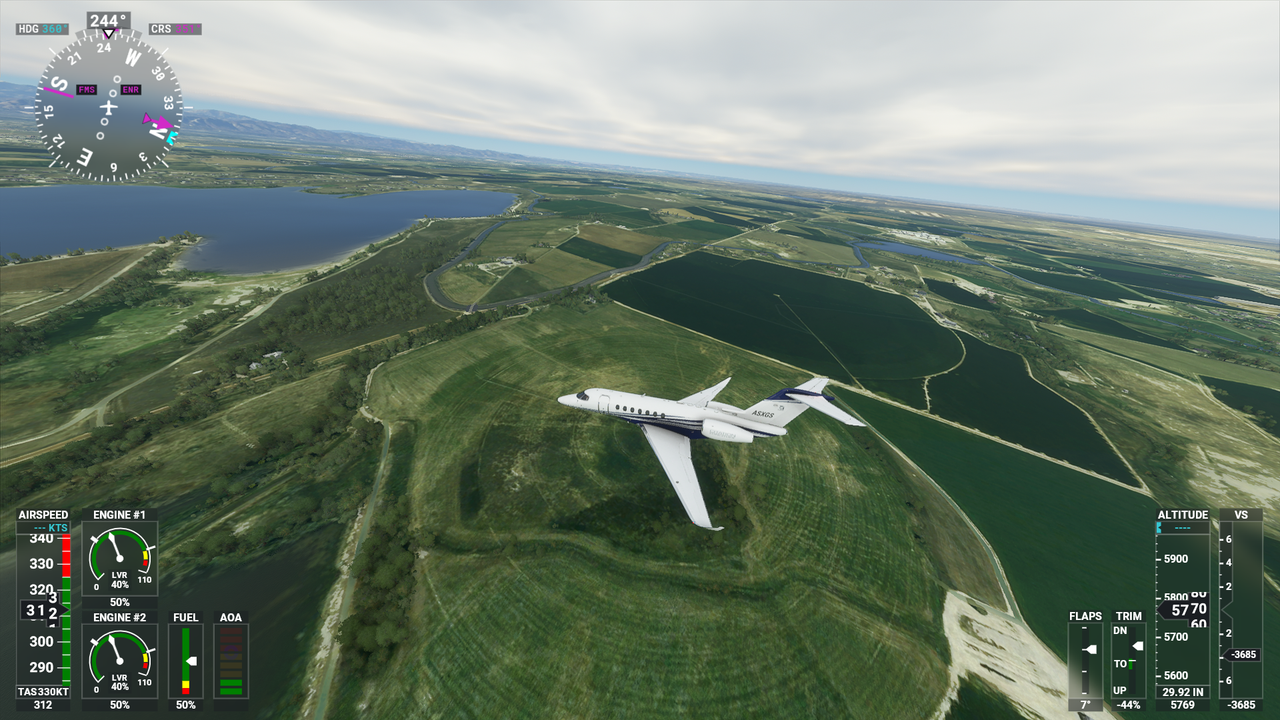 Fort Collins CO to Greeley (interesting photoscenery) - Microsoft ...