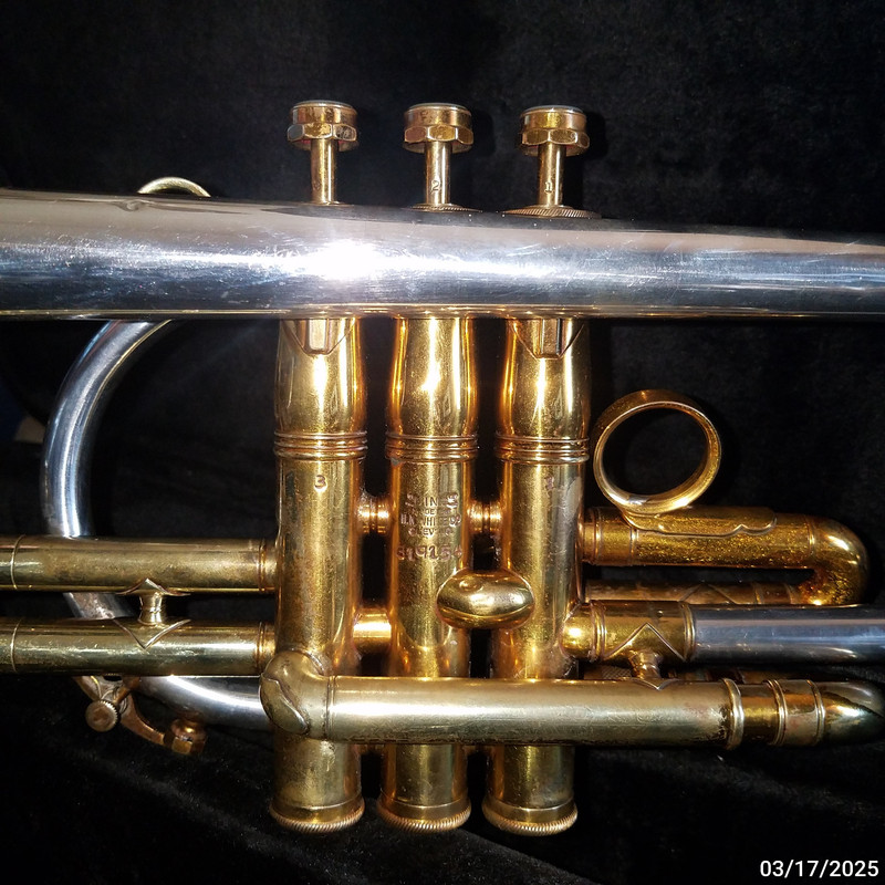 King 1950 Master 2 Silversonic cornet sn 319154 20 — Postimages