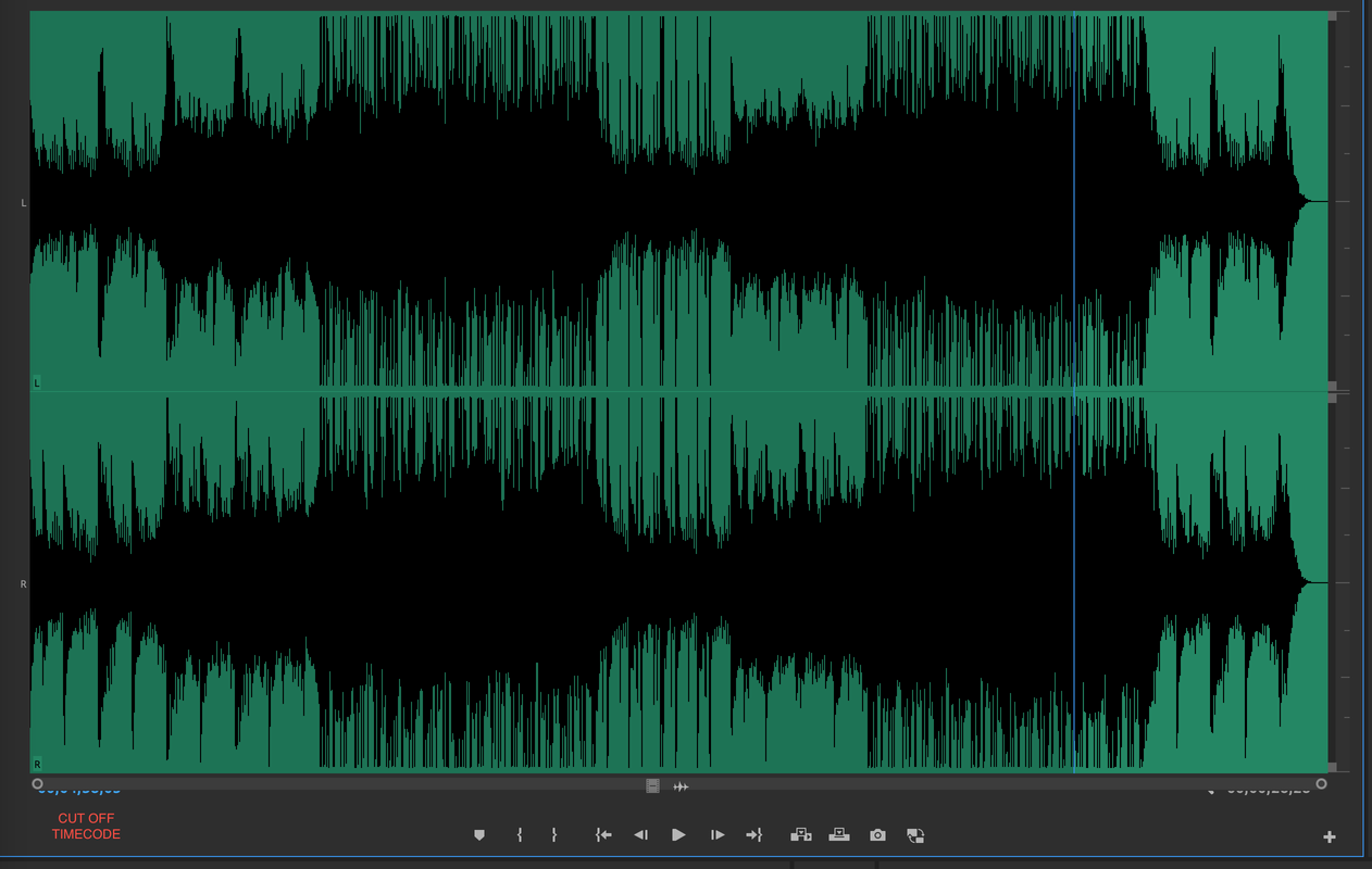 Why does this window keep getting "squished," cutting off the timecode? I must be accidentally ...