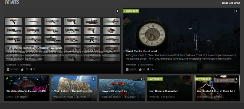 Street Clocks illuminated at Fallout 4 Nexus - Mods and community