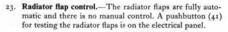 Radiator flaps on the Spitfire Mk. IX series are not player-controllable