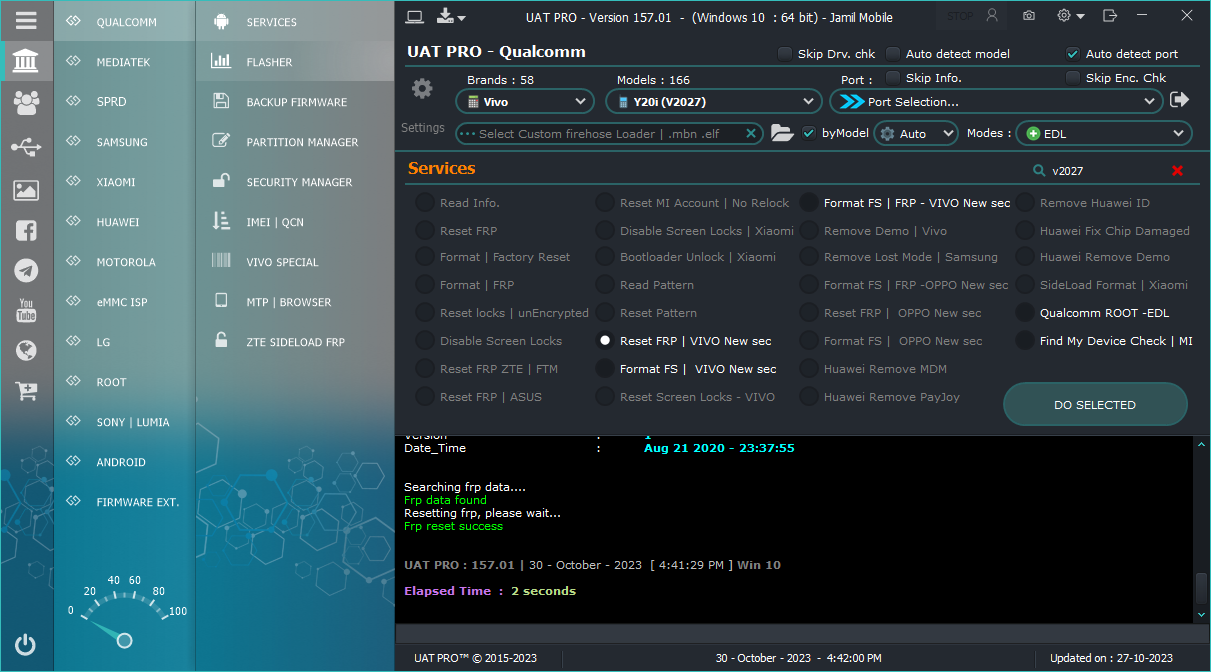 Vivo V2027 Y20i Frp Reset Only One Click Done By UAT PRO - GSM-Forum