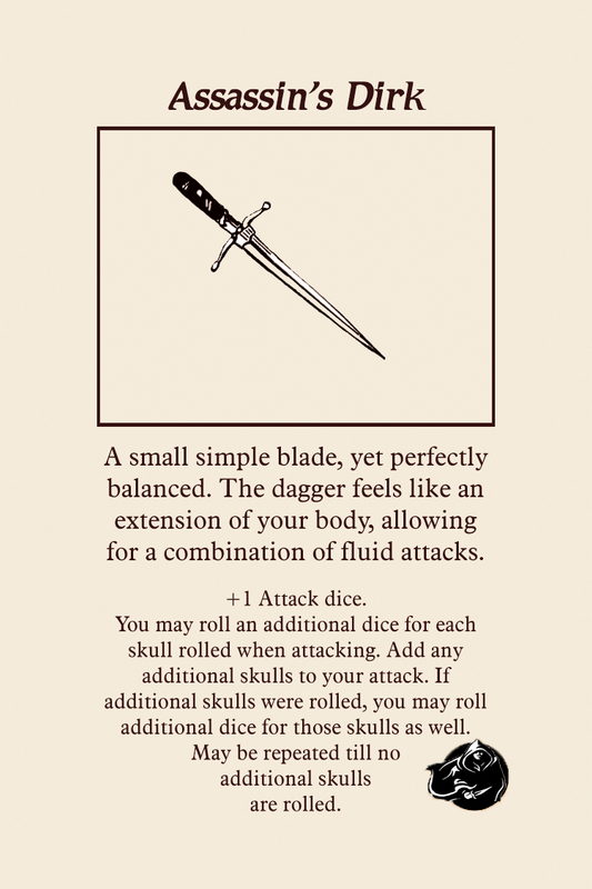 assassins dirk card finished png — Postimages