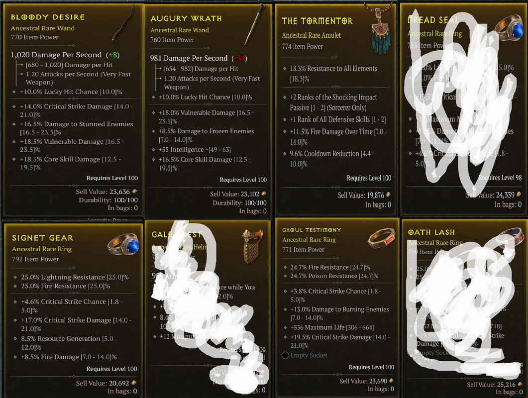 Wts Sorc Items - Topic - d2jsp