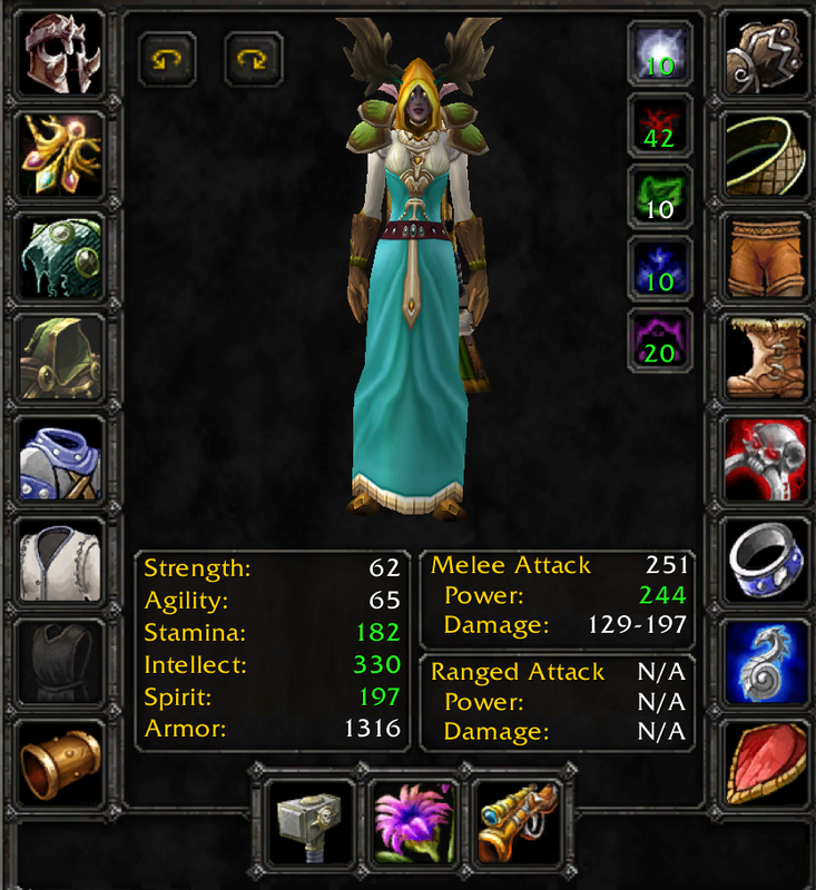 SOLD - BiS geared Resto/Feral Night elf Druid EU pvp[5/8T2,Aq ready ...