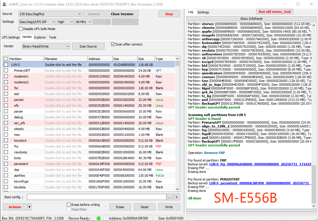 Samsung Galaxy F55 5G SM-E556B Android 15 FRP Done - GSM-Forum