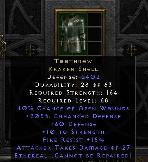 Eth Toothrow 2400def - Topic - d2jsp