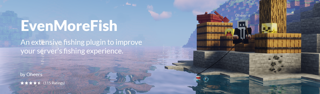 EvenMoreFish Extensive fishing plugin | SpigotMC - High Performance ...