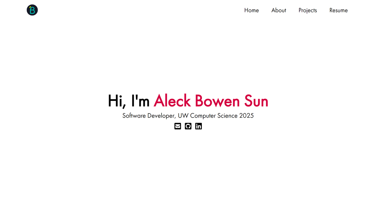 Aleck Bowen Sun