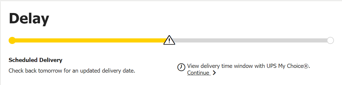 A train derailment has delayed delivery : r/UPS