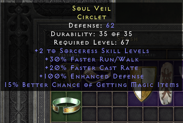 Pretty Sorc Circlet - Topic - d2jsp