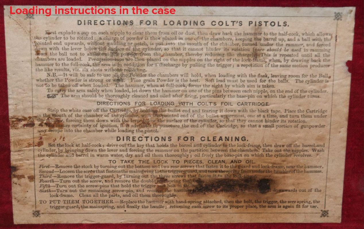 11 The loading instructions on the inside of the case cover — Postimages