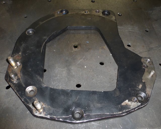 Homemade adapter plate and R150f tranny | TDIClub Forums