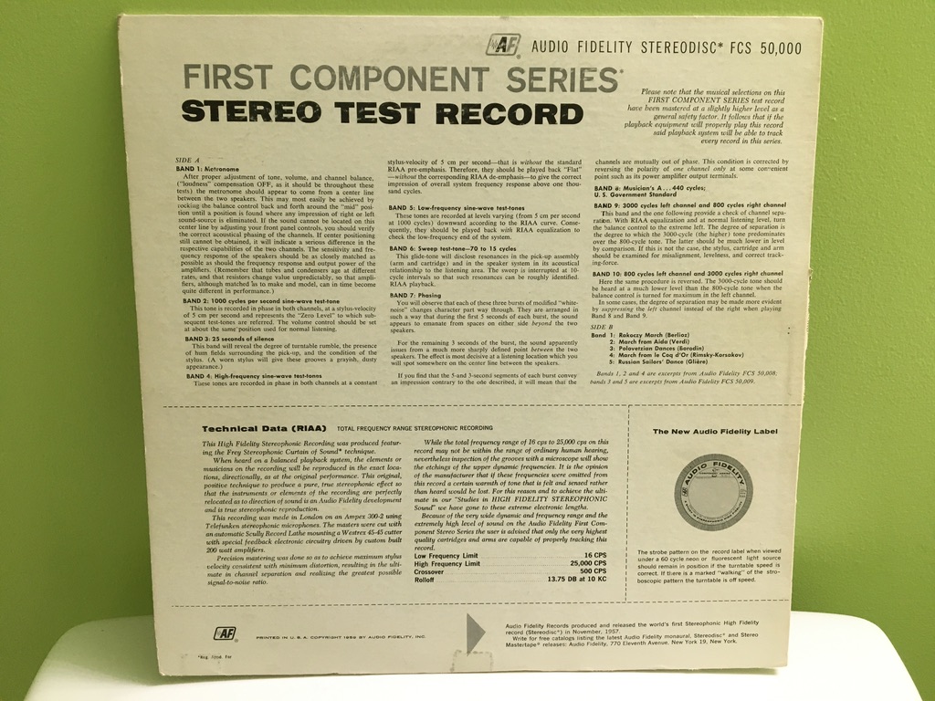 Stereo Demonstration Records | Steve Hoffman Music Forums