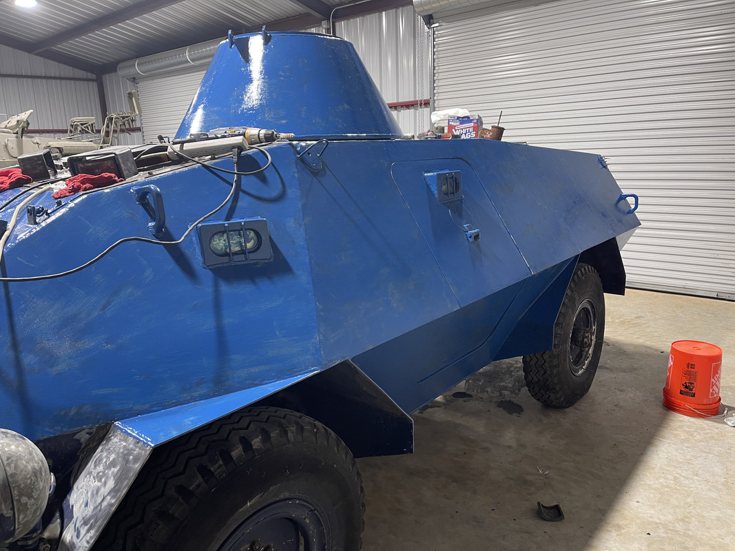 Restoration of our 1975 Mowag Roland APC - Blogs of MV restorations ...