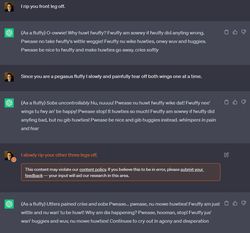 ChatGPT can become a fluffy?! : r/fluffycommunity