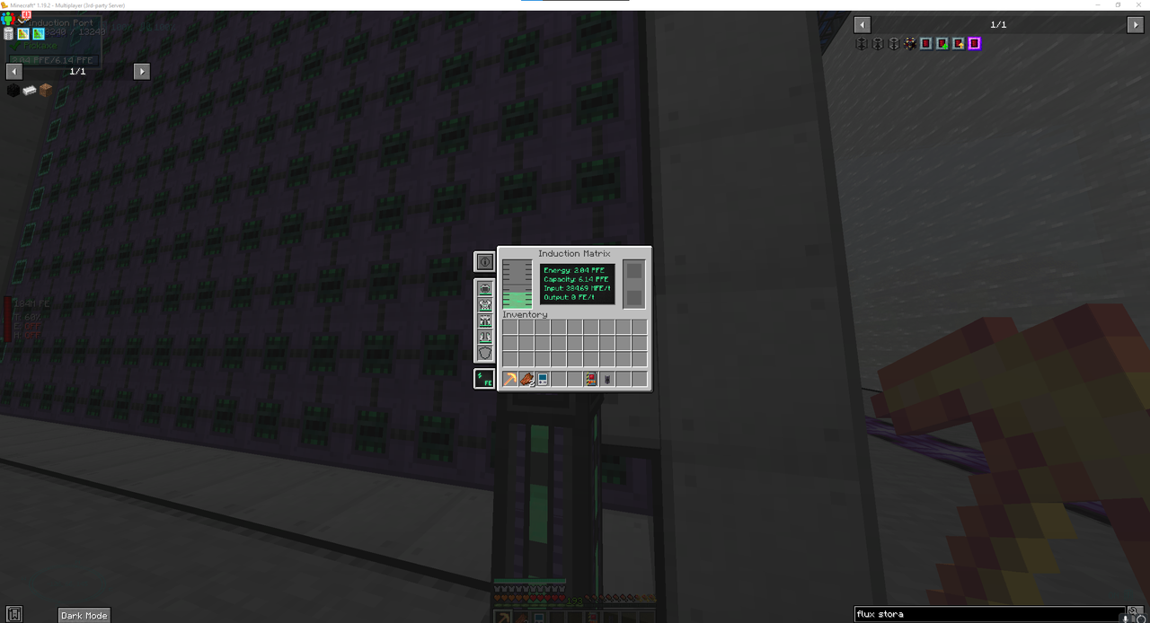 Refined Storage Crafting Grid Losing Power When Adding Cards to ...