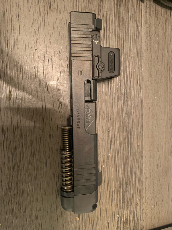 Romeo 4XT PRO Black, Trijicon MRO, G19 Threaded Barrel, G43X PMM Slide ...