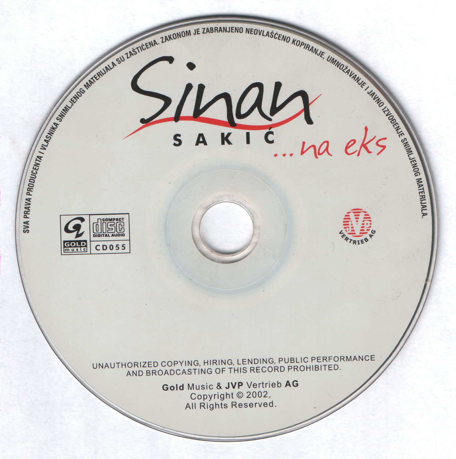 Sinan Sakic 2002 Cd — Postimages