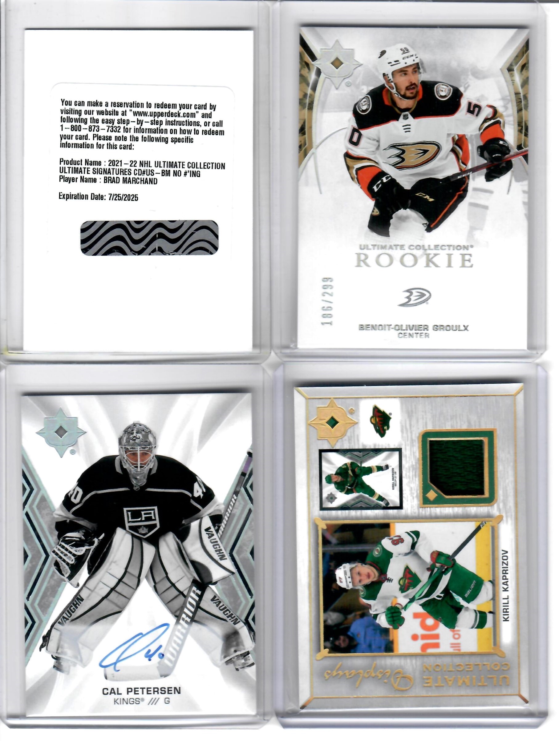 2021 22 Upper Deck Ultimate — Postimages