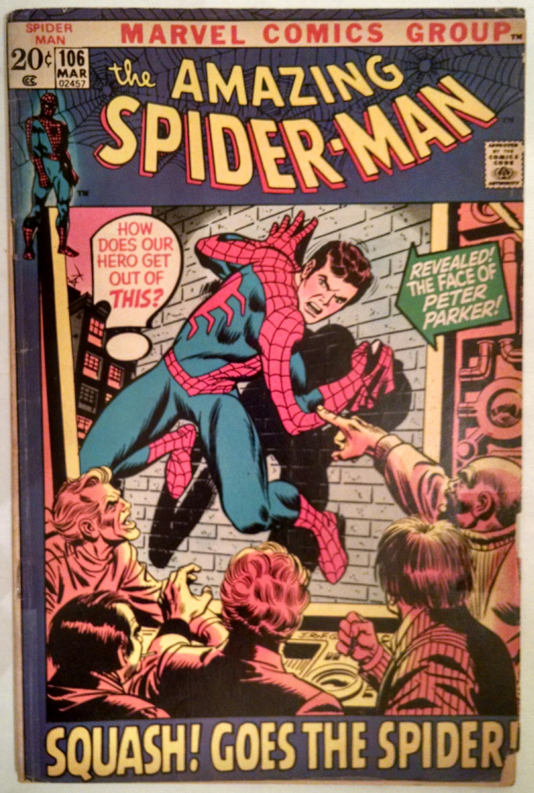 Amazing Spider Man 106 GD VG3 0 — Postimages