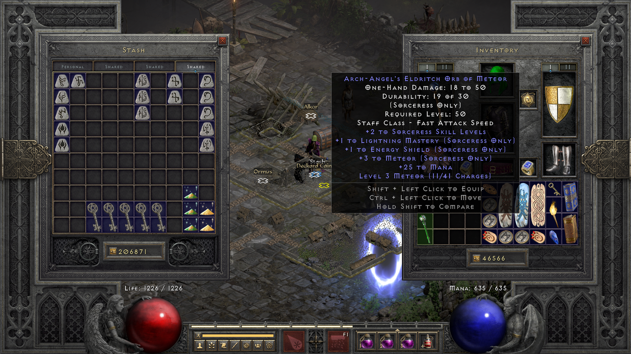 Cool - 2/3 Meteor Sorc Orb Ft - Topic - d2jsp