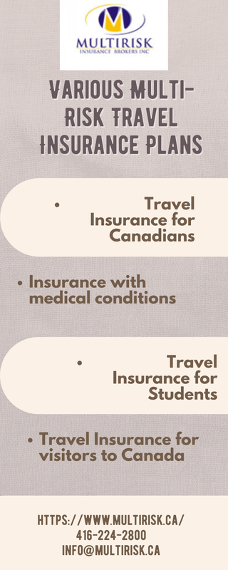 Various Multi Risk Travel Insurance Plans - Multi Risk - Medium