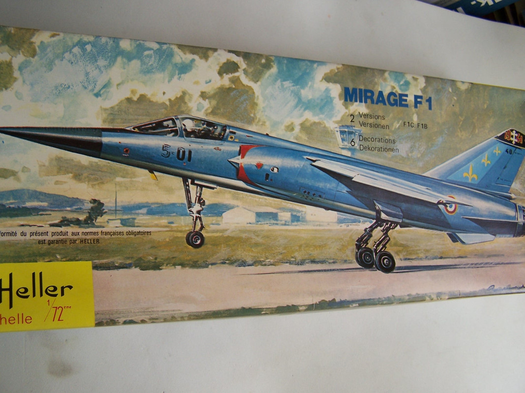 Tim's Heller Mirage F1 - complété - Marcel Bloch / Dassault GB ...